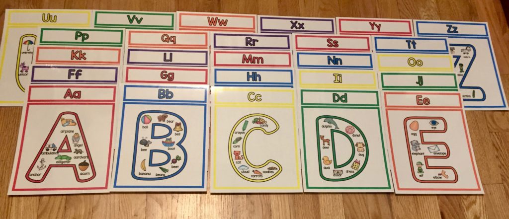 Using Alphabet Anchor Charts in Your Classroom - Teach Pre-K