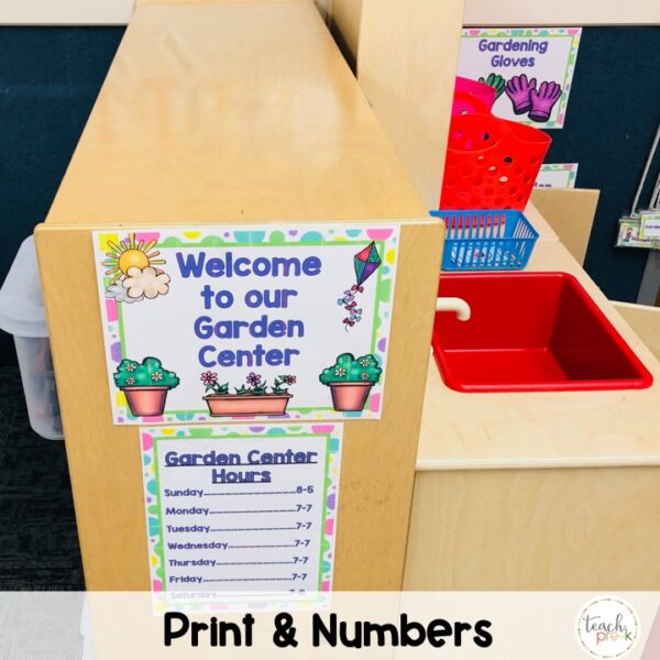 A Garden Dramatic Play Center Perfect for Spring - Teach Pre-K
