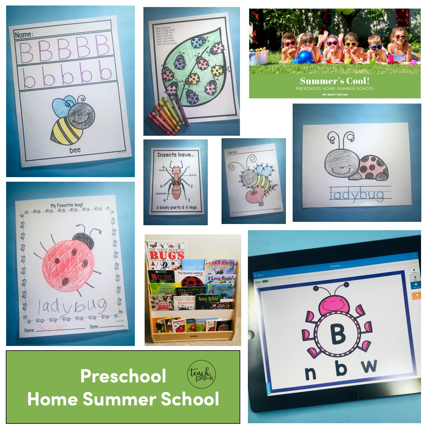 Preschool Summer Camp At Home: Get Ready for FUN! - Teach Pre-K