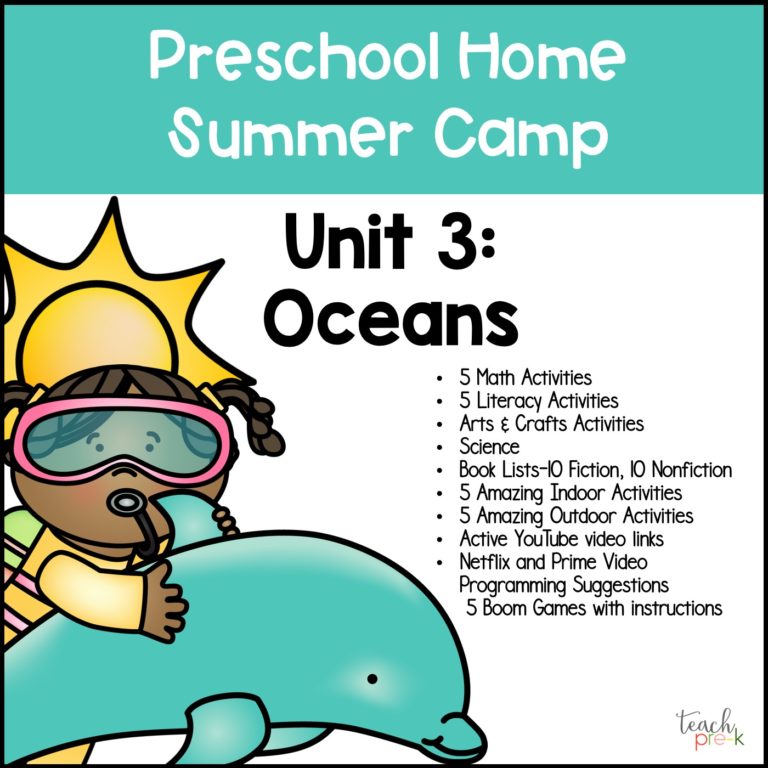 Preschool Summer Camp: Oceans - Teach Pre-K