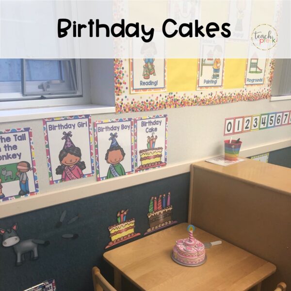 Birthday Party Dramatic Play Center - Teach Pre-K