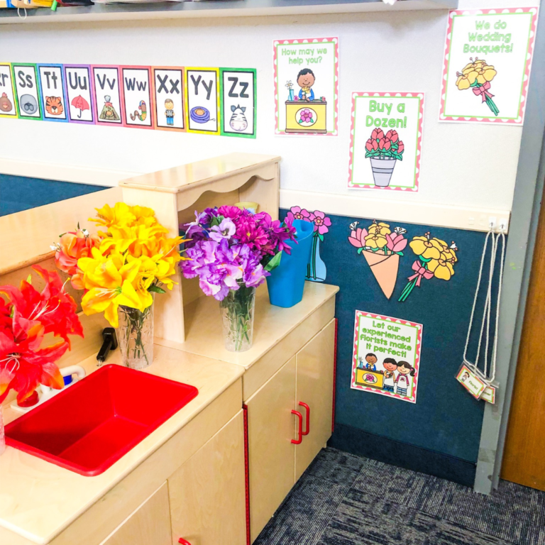 Dramatic Play Center: Flower Shop - Teach Pre-K