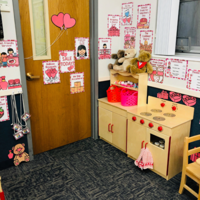 Dramatic Play Center: Valentine Gift Shop - Teach Pre-K