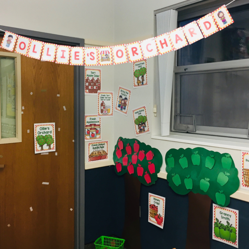 Dramatic Play Center: Apple Orchard - Teach Pre-K