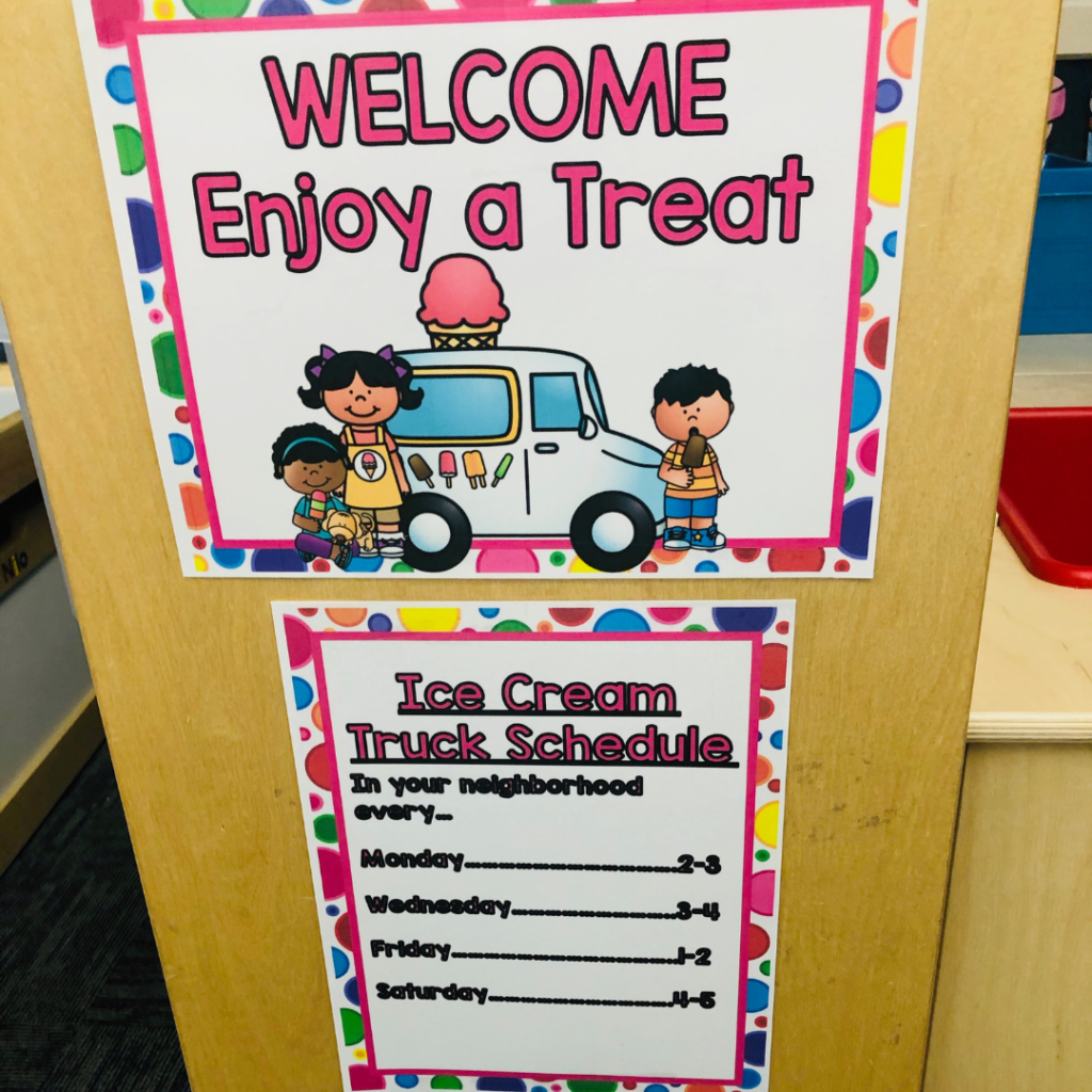 Dramatic Play Center: Ice Cream Truck - Teach Pre-K