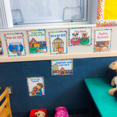 Dramatic Play Center: Pet Shop - Teach Pre-K