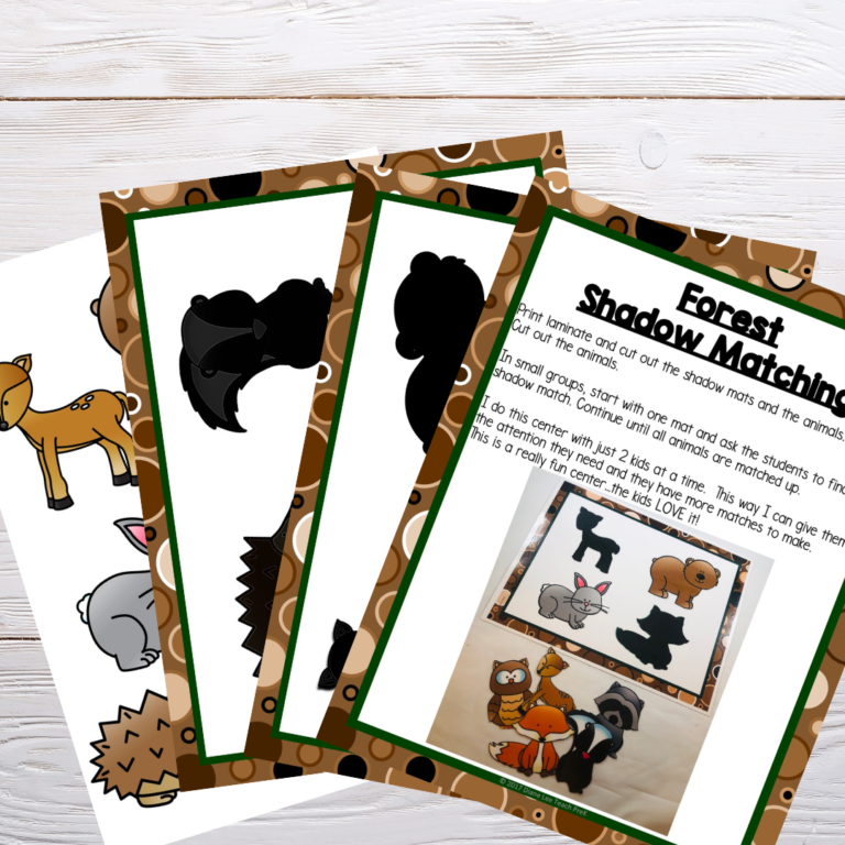 Forest Theme | Activities for Preschool - Teach Pre-K