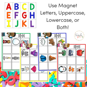 Letter Sounds Activities for Kindergarten & PreK | Sound & Match Mats ...