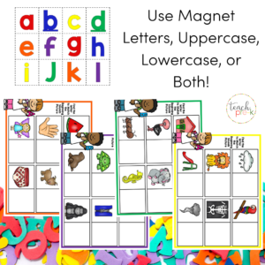 Letter Sounds Activities for Kindergarten & PreK | Sound & Match Mats ...