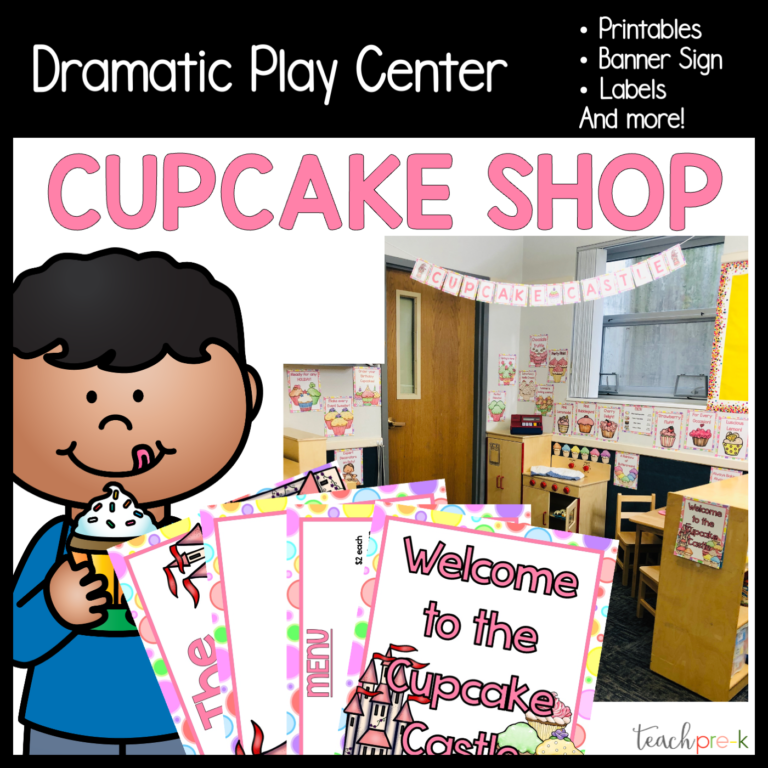 Dramatic Play Center: Cupcake Shop - Teach Pre-K