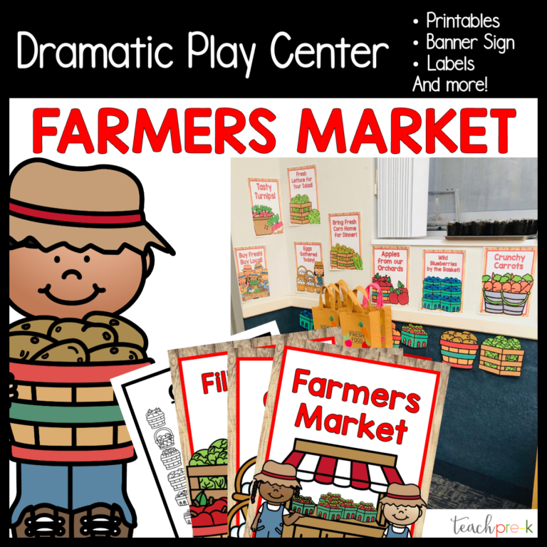 Dramatic Play Center: Farmers Market - Teach Pre-K