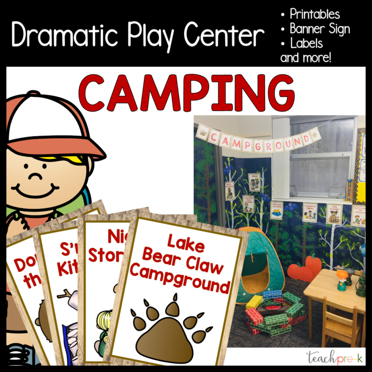 Dramatic Play Center: Camping - Teach Pre-K